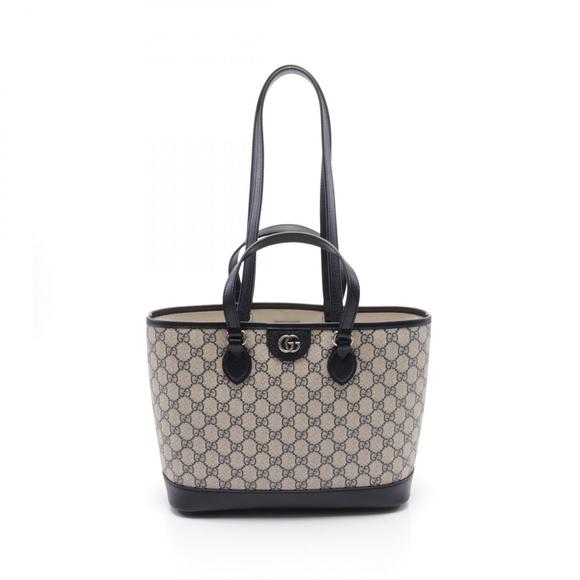 Gucci | Bags | Gucci Ophidia Small Tote Gg Supreme Bag Ivory White Navy ...
